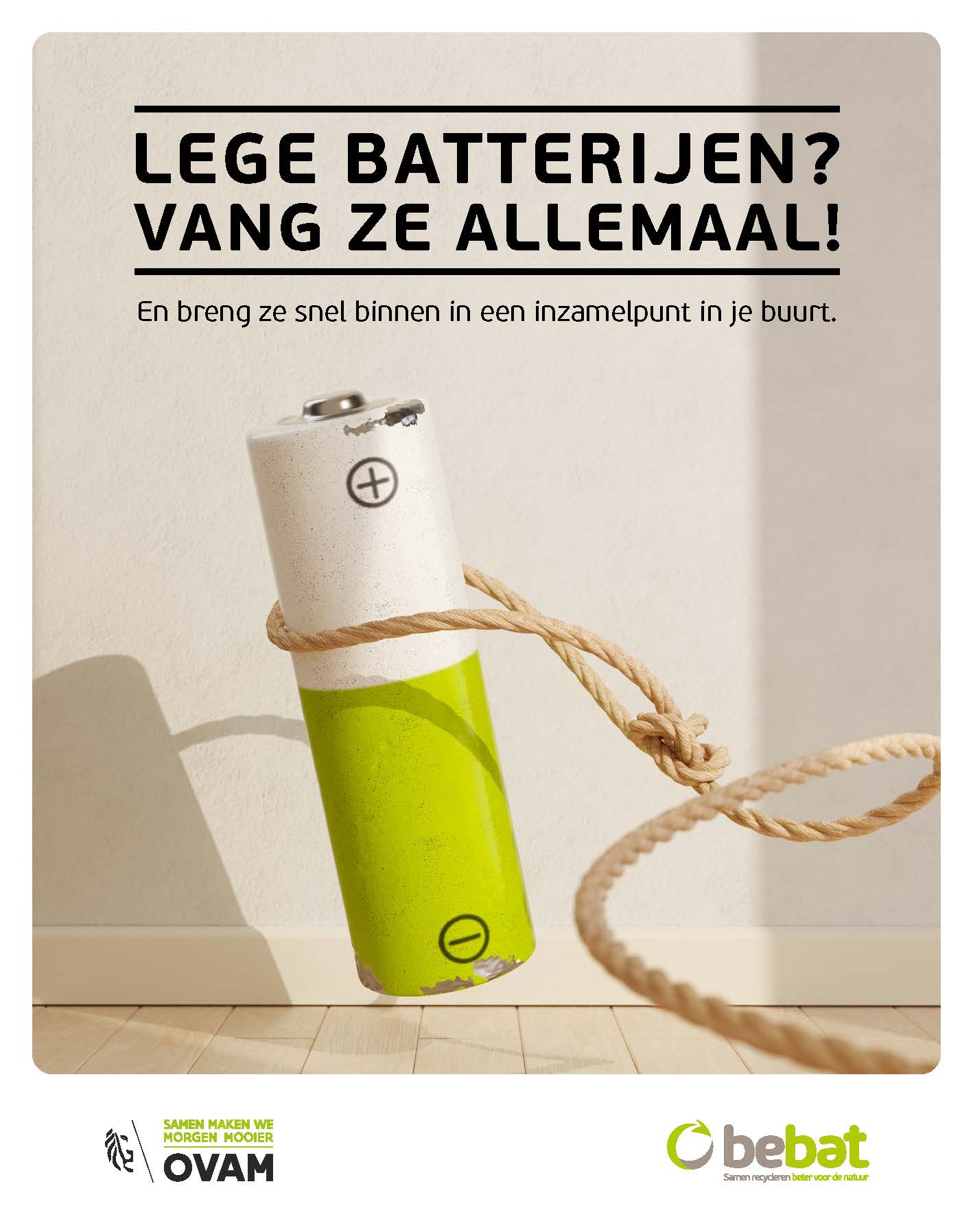 Bebat opent jachtseizoen op lege batterijen